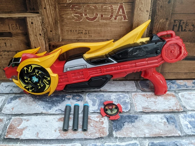 POWER RANGERS SUPER Ninja Steel Ninja Super Steel Blaster with Power ...