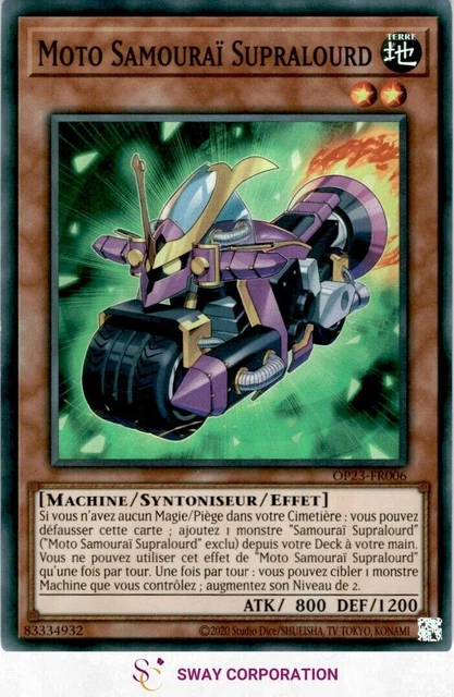 YU-GI-OH! : MOTO Samouraï Supralourd I OP23-FR006 I Super Rare EUR 1,00 - PicClick FR