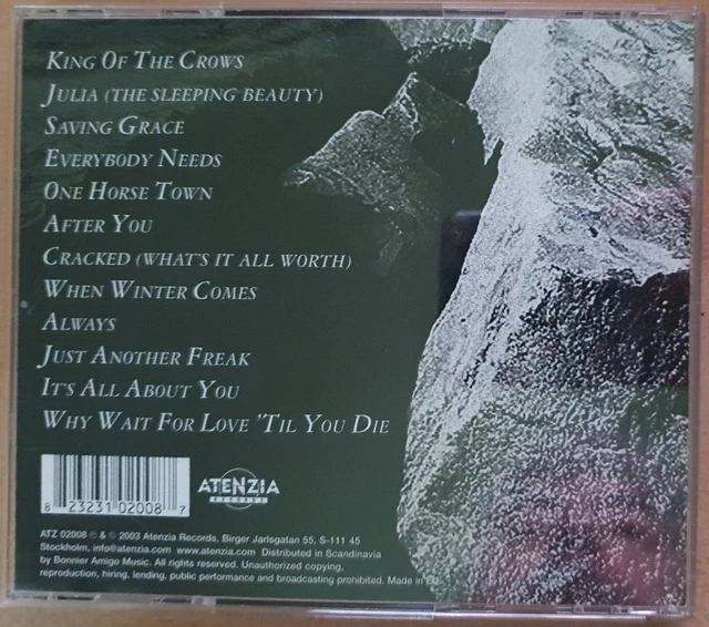 MARK SPIRO - King Of The Crows - AOR/Melodic Rock Top CD 2003 £14.48 ...