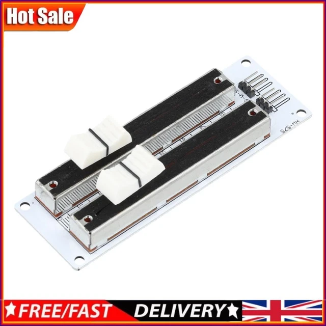 DOUBLE ROW SLIDING Linear Potentiometer Module 10K Electronic Building Block ~ £7.79 - PicClick UK