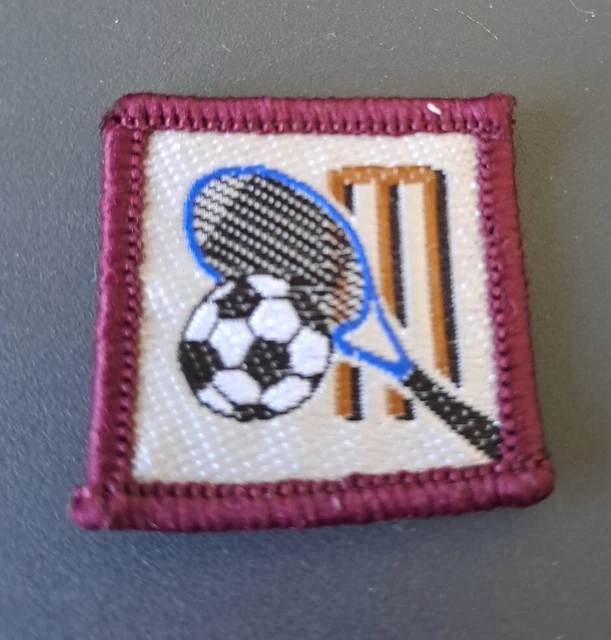 OLD SYSTEM AUSTRALIAN Cub Scout Merit Badge - Sport teams Level 2 black ...