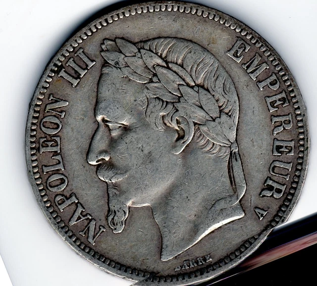 5 FRANCS NAPOLEON Iii 1867 A EUR 28,00 - PicClick FR