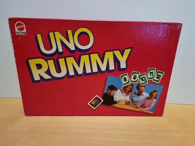 UNO RUMMY- EIN spannendes Familienspiel von Mattel -RAR. EUR 24,00 ...