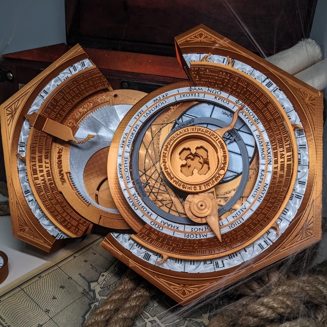 INDIANA JONES DIAL of Destiny Prop - Handcrafted Fan-Made - PLA Red ...