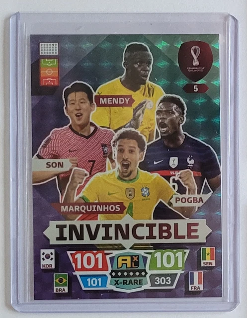 PANINI ADRENALYN XL FIFA World Cup Qatar 2022 X-RARE ****** INVINCIBLE ...