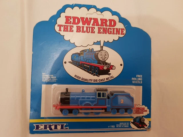 THOMAS & FRIENDS ERTL DIECAST EDWARD NEW & SEALED 1989 RARE CLOUD ...