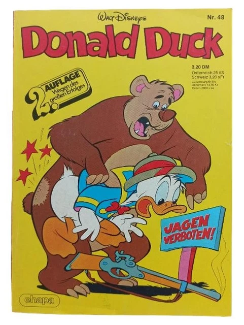 DONALD DUCK COMIC Walt Disney Nr. 48 Ehapa Taschenbuch Deutsch EUR 5,95 ...