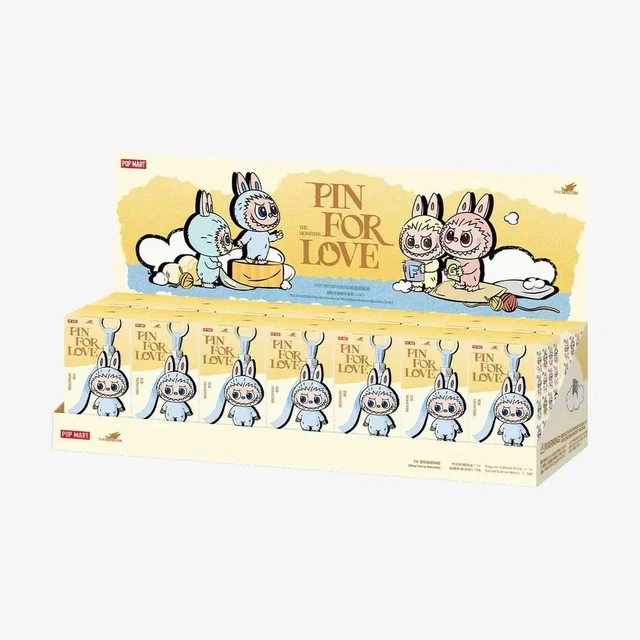 POPMART LABUBU THE Monsters Pin For Love Plush (A-M) Whole Set Sealed ...