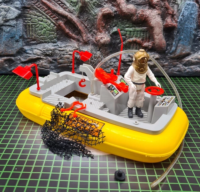 VINTAGE PALITOY ACTION Force AF7 Deep Sea Diver 1982 Original Near ...