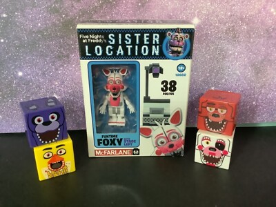 FIVE NIGHTS AT Freddy's Funtime FOXY Stage Left Construction Set 12682 ...