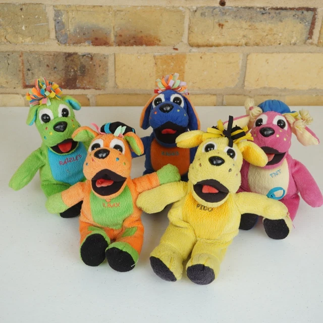 RAGGS CHILDREN TV Show Plush Toys x5 Band Dogs OFFICIAL PRODUCT $55.00 ...