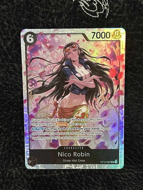 ONE PIECE TCG Nico Robin OP12-087 SR NM English $3.80 - PicClick AU