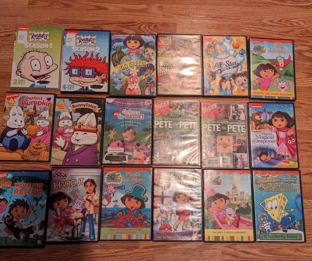 NICKELODEON DVD LOT Of 18 Backyardigans Dora The Explorer Diego season ...
