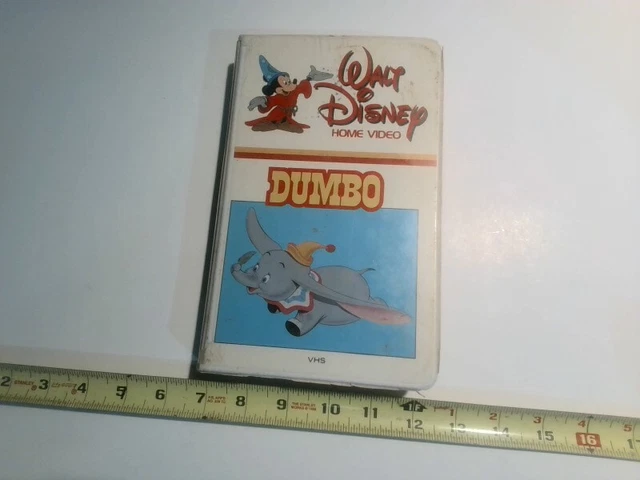 @@RARE VHS FIND!!! Walt Disney Home Video Dumbo VHS Clamshell Case, 63 ...