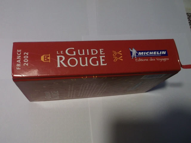 GUIDE MICHELIN 2002 GUIDE ROUGE france EUR 6,00 - PicClick FR