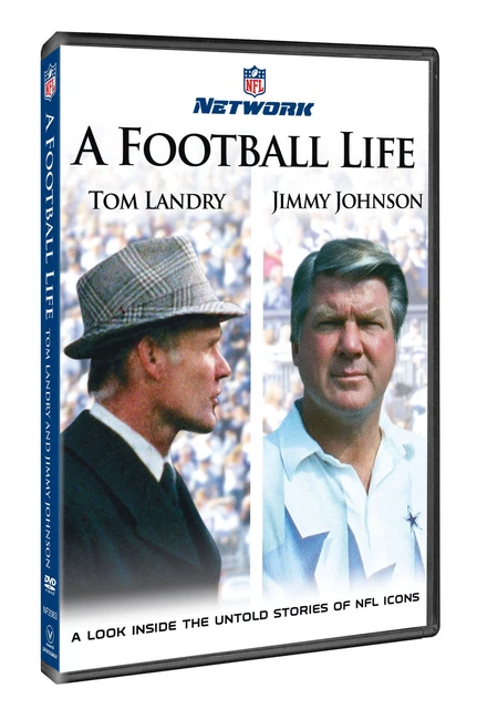 A FOOTBALL LIFE: Tom Landry and Jimmy Johnson (DVD) Tom Landry Jimmy ...