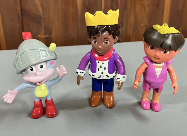 FISHER PRICE DORA the Explorer Magical Castle Prince Crown Diego Dora ...