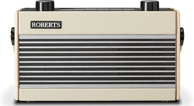 ROBERTS RAMBLER DAB/FM/BLUETOOTH Retro Radio - Pastle Cream £79.99 ...