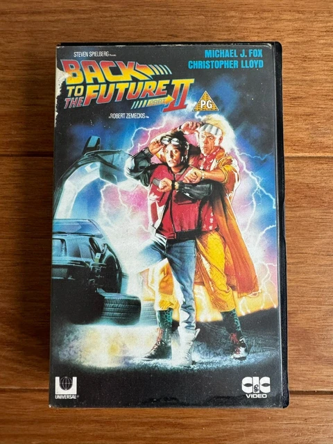 BACK TO THE Future Ii Big Box Version 1989 Vhs Video £22.99 - PicClick UK