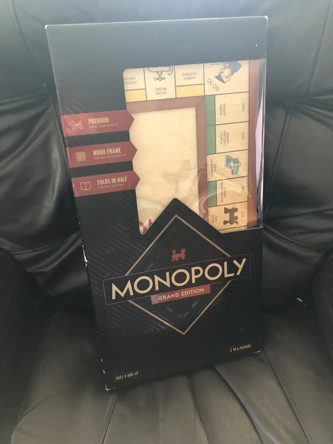 MONOPOLY “GRAND EDITION” Collector’s Wooden Board Game Set - BRAND NEW ...