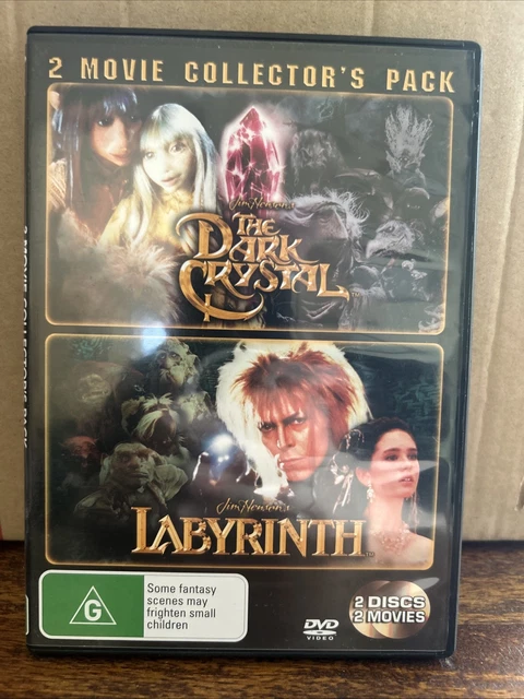 THE DARK CRYSTAL + Labyrinth DVD | Jim Henson's | Region 4 $20.00 ...