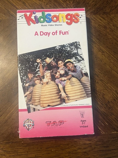 KIDSONGS - A Day of Fun VHS Tape 1991 Kid's Music Video Stories Kids ...