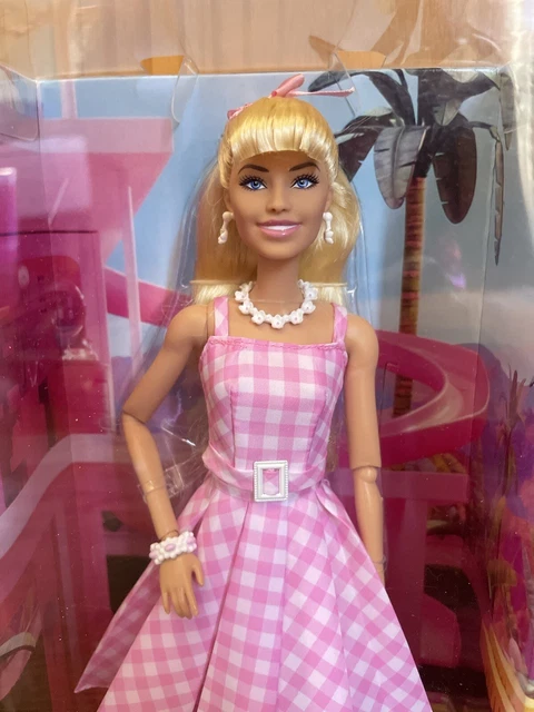 BARBIE THE MOVIE Collectible Doll Margot Robbie as Barbie in Pink ...