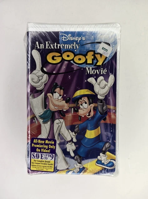BRAND NEW DISNEY’S An Extremely Goofy Movie VHS Video Tape Clamshell SEALED £11.75 - PicClick UK