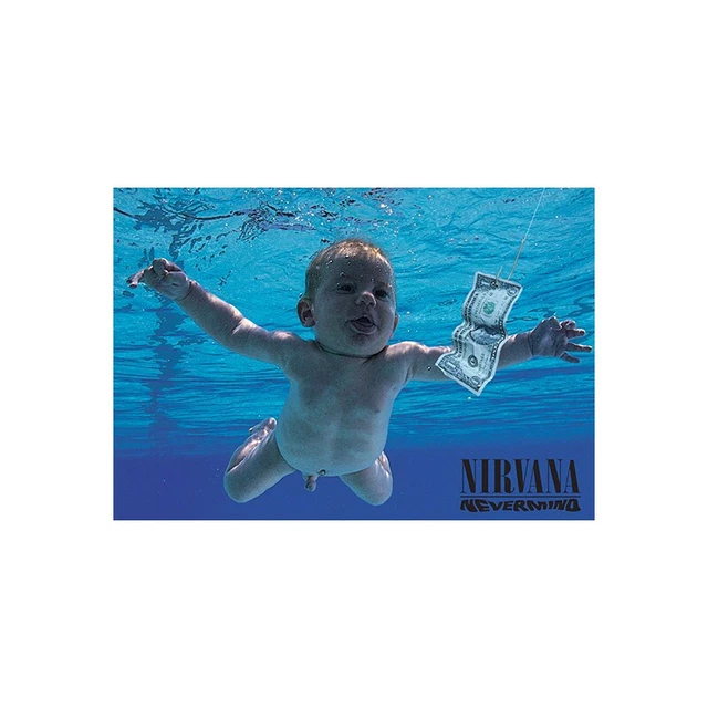 NIRVANA NEVERMIND CARTEL - Poster - 61x91 EUR 7,95 - PicClick FR