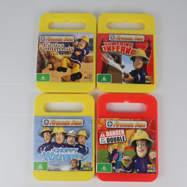 FIREMAN SAM 4X DVD R4 PAL Towering Inferno Choppy Waters Danger Double ABC £15.44 - PicClick UK