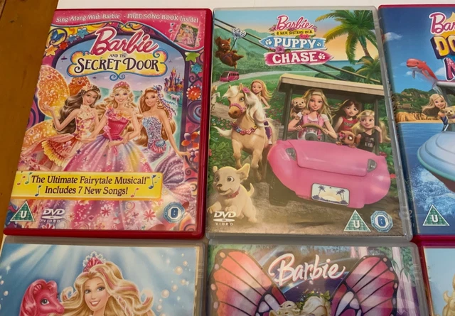 BARBIE DVD BUNDLE x 8 Mixed Titles Collection Childrens Animation ...