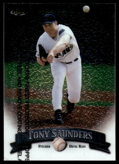 1998 FINEST TONY Saunders Tampa Bay Devil Rays #239 EUR 1,09 - PicClick FR
