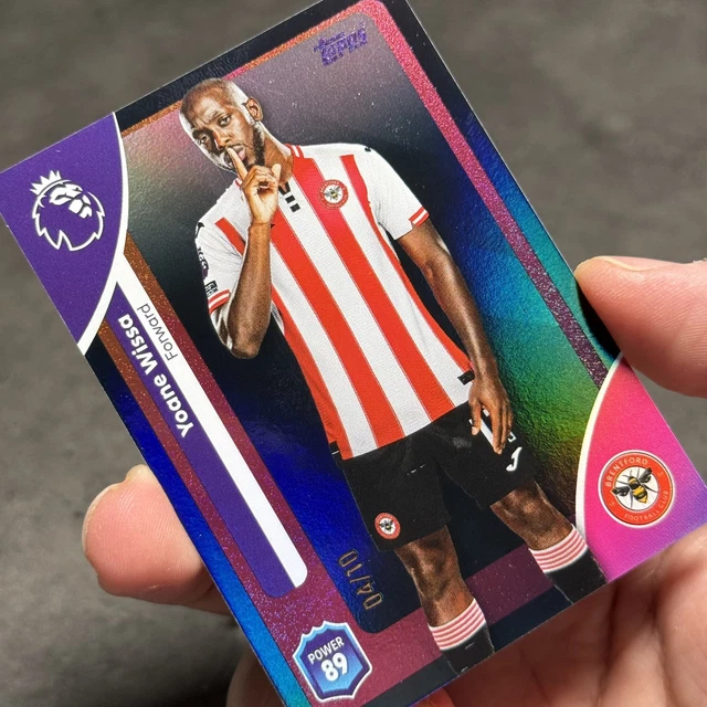 2025/26 TOPPS PREMIER League Yoane Wissa /10 Black Parallel Brentford £ ...