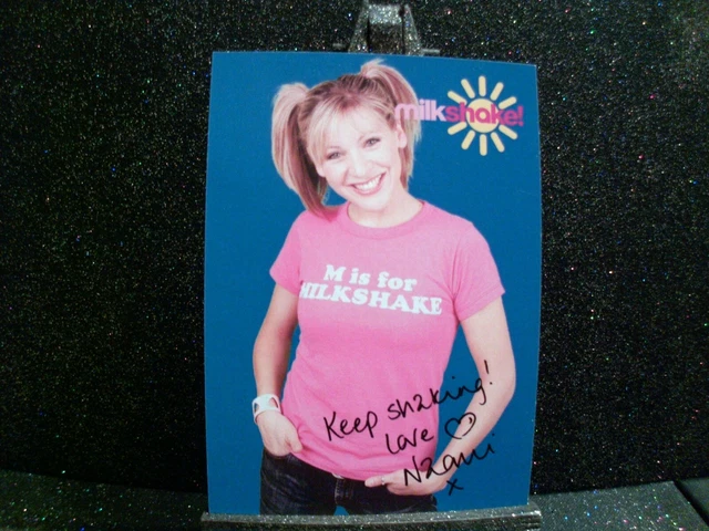 NAOMI WILKINSON PRE-PRINT Milkshake Original Cast Card. Tv Presenter ...