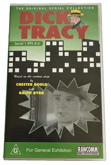 DICK TRACY (Serial 1, Episodes 4-6 VHS) The Original Serial Collection £16.55 - PicClick UK