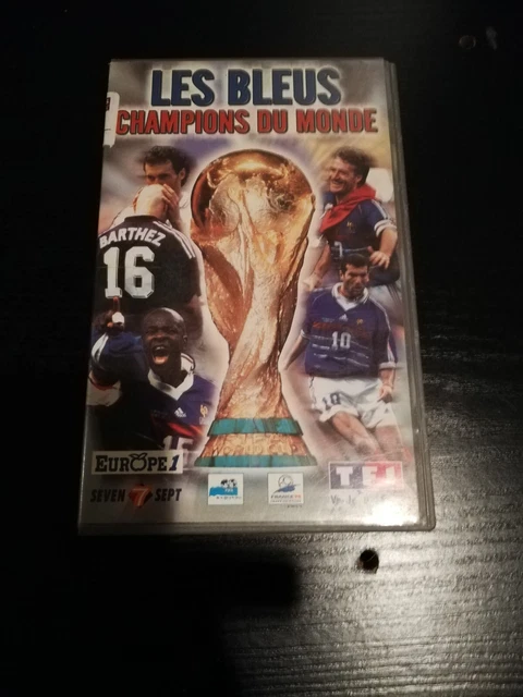 VHS CASSETTE K7 Les Bleus France Coupe Du Monde France 98 EUR 0,50 - PicClick FR