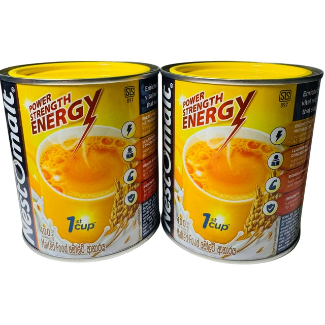 NESTOMALT MILK TEA Powder Best Food Drink 400g (GET ENERGY& GET ACTIVE ...