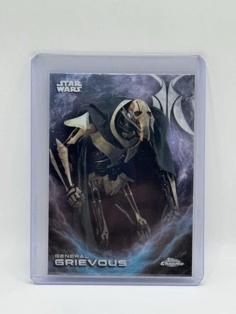 2025 TOPPS CHROME Star Wars #CE-19 General Grievous Costco Exclusive $2 ...