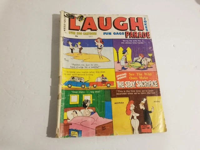 LAUGH PARADE MAGAZINE - Volume 12 Number 5 - October 1972 $9.99 ...
