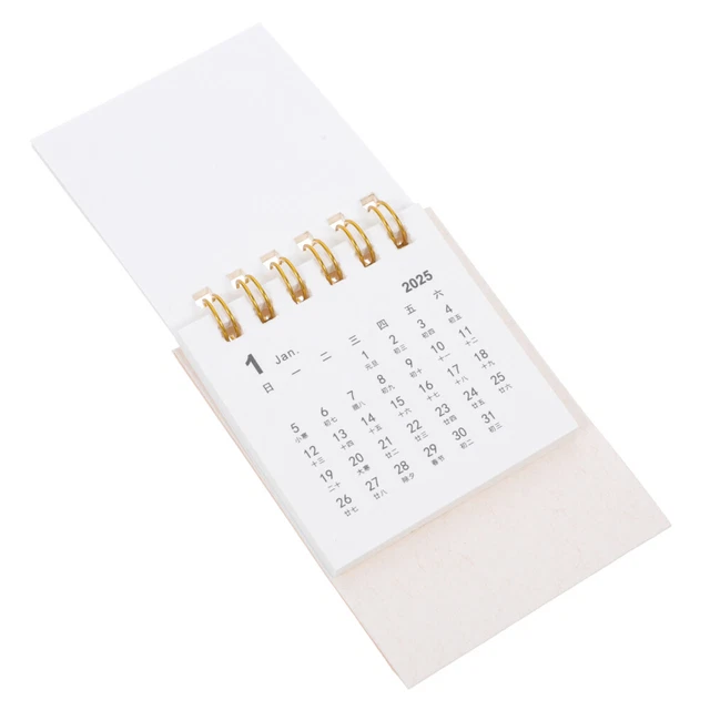 DAILY FLIP CALENDAR Monthly Mini Desk 2024-2025 Student Office £4.39 ...