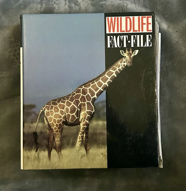 WILDLIFE FACT FILE Cards 180+ Cards Groups 1-11 Vintage 90s Excellent ...