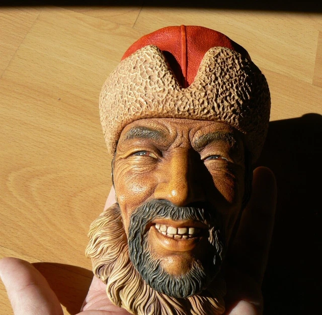 FIGURINE MURALE BOSSONS Himalayan © 1966 Fred Wright Made in England ...