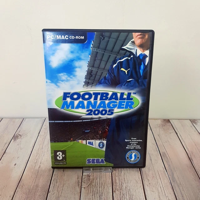 FOOTBALL MANAGER 2005 (PC / MAC / CD ROM / 2005) SEGA £6.95 - PicClick UK
