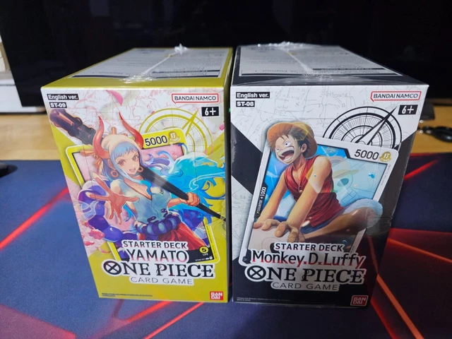 ONE PIECE CARD Game Starter Deck - Monkey.D.Luffy [ST-08] & Yamato ...