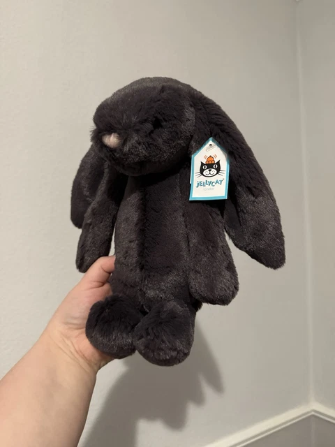 JELLYCAT MEDIUM BASHFUL Inky Bunny BNWT, Sought After HTF £56.70 ...