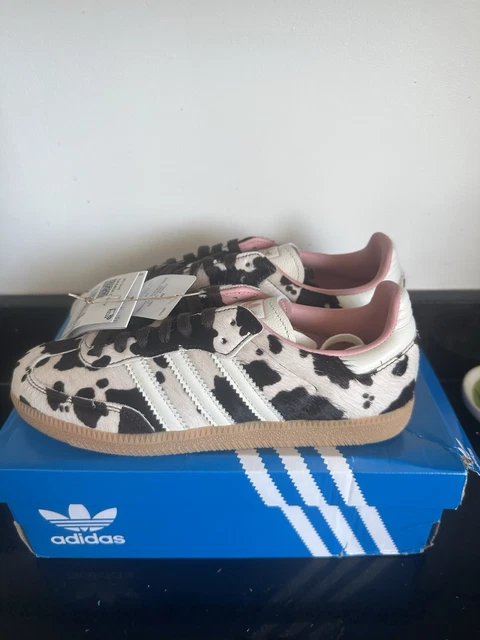 ADIDAS ORIGINALS SAMBA OG trainers in cow print-exclusive to ASOS UK5 £ ...