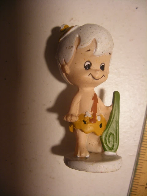 RARE MINI-FIGURINE HANNA-BARBERA Les PierraFeu Flintstones RESINE BAM ...