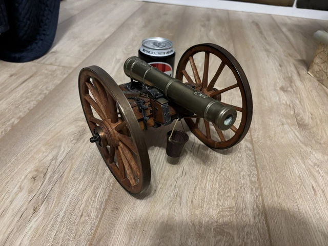 SCRATCH BUILT NAPOLEONIC Cannon 1980s - French Waterloo Wellington ...