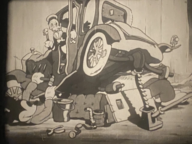 16MM FILM DONALD DUCK THE MECHANIC Mickey Mouse Disney Cartoon $23.00 ...