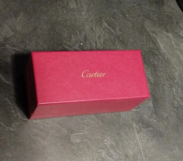 CARTIER BOITE ECRIN box pour lunettes EUR 47,00 - PicClick FR